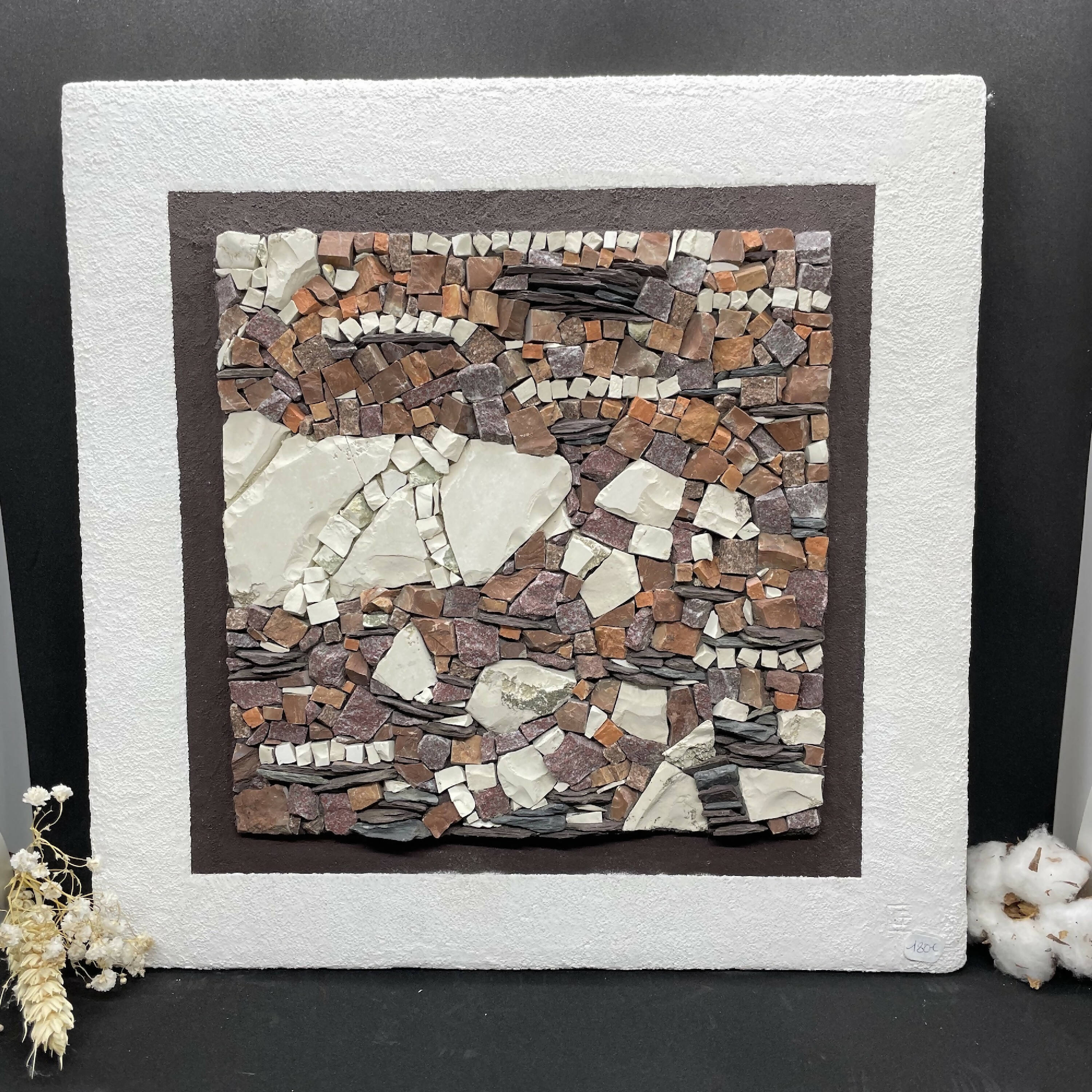 Tableau mosaïque Bouleau – EMPREINTES Paris