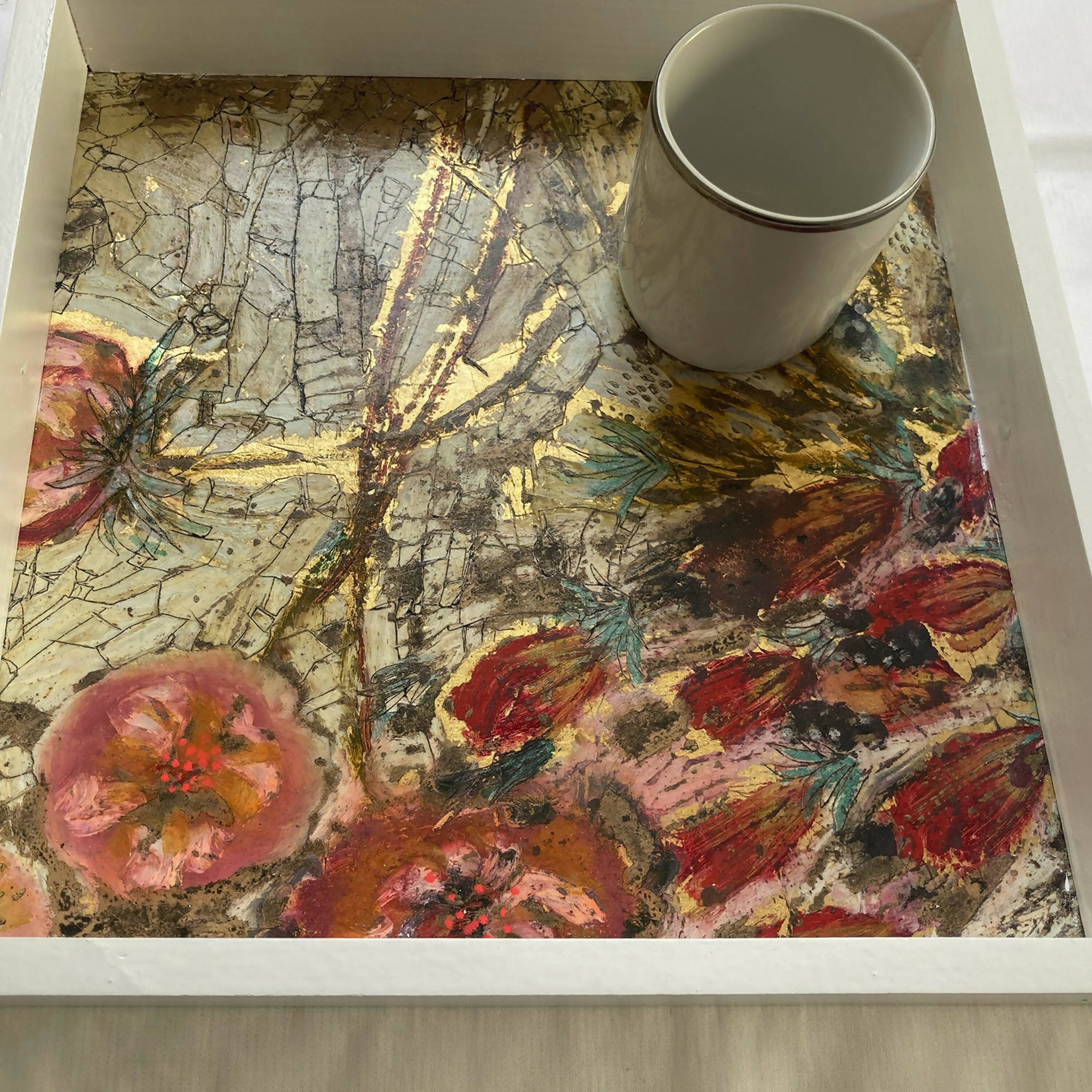 Plateau Tableau FLEURS D'ÉTÉ – EMPREINTES Paris